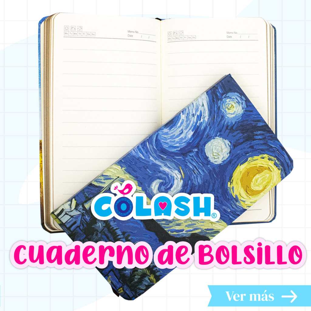 CUADERNO DE BOLSILLO | Colash - La Papelería Más Divertida de México